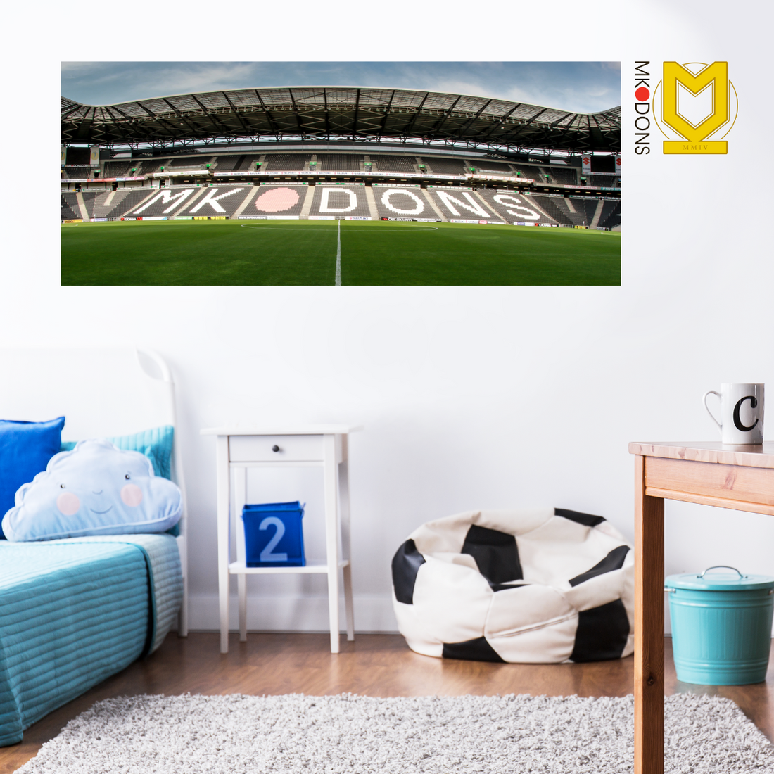 MK Dons Stadium MK Main Stand View – www.themed.co.uk