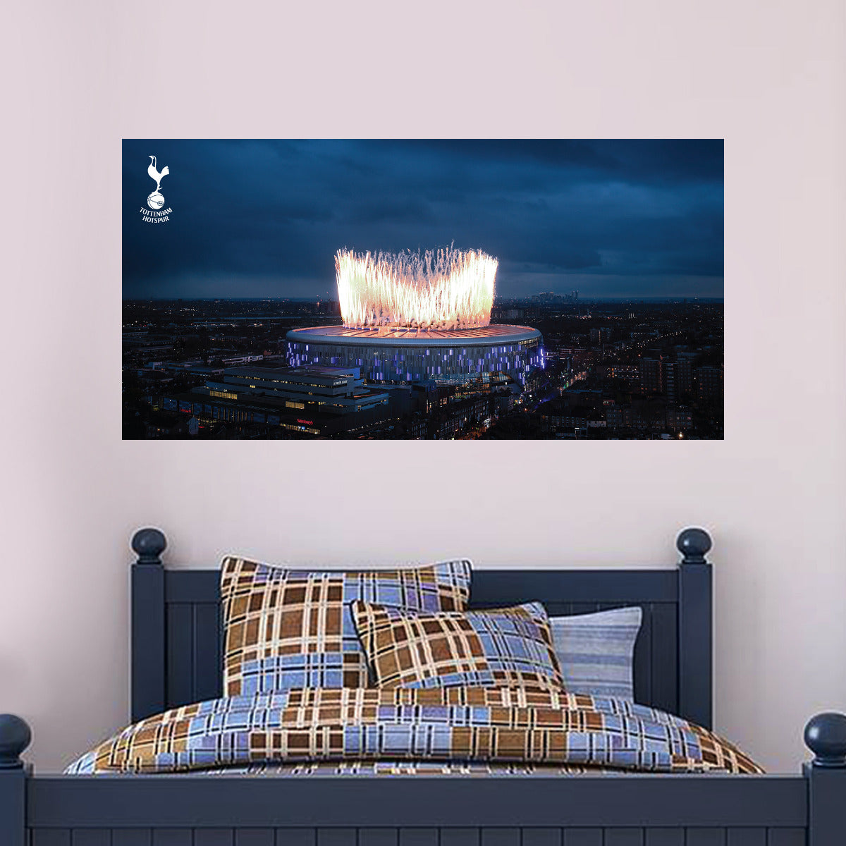 Tottenham Hotspur Football Club Stadium Mural (Outside) & Spurs Wall ...