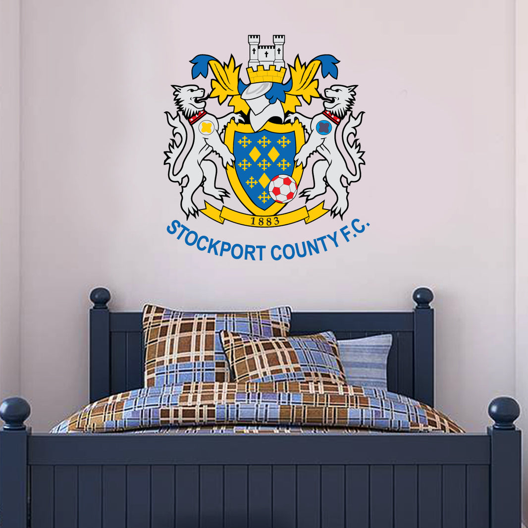 Official Stockport County Wall Art – www.themed.co.uk