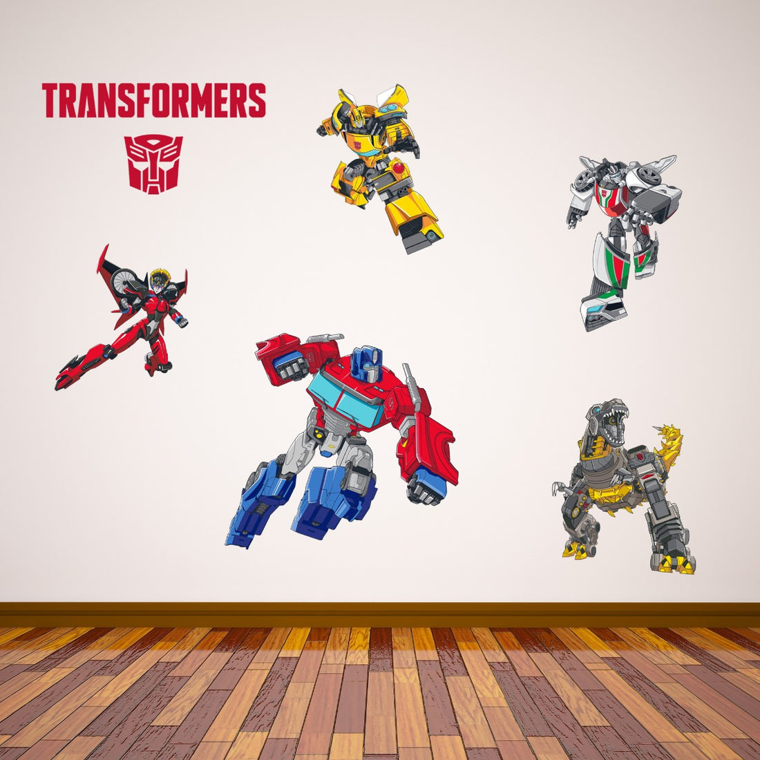 Transformers - Autobots Wall Sticker Set – www.themed.co.uk