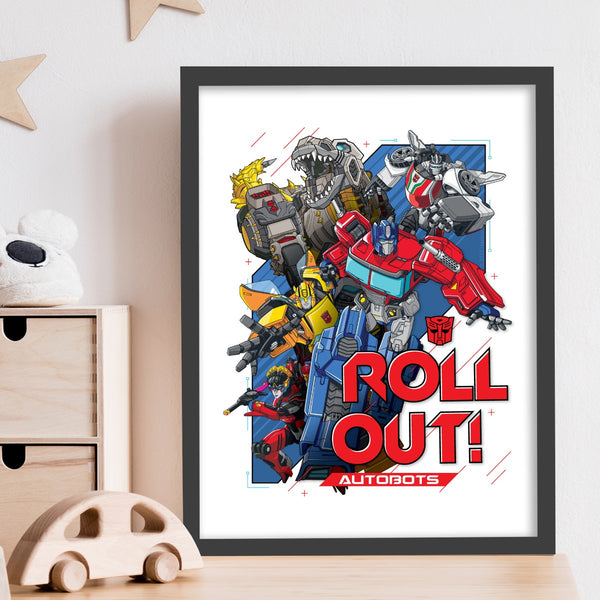 Transformers Print - Autobots Roll Out Print – www.themed.co.uk