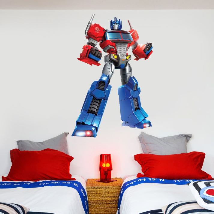 Transformers - Optimus Prime Wall Sticker – www.themed.co.uk