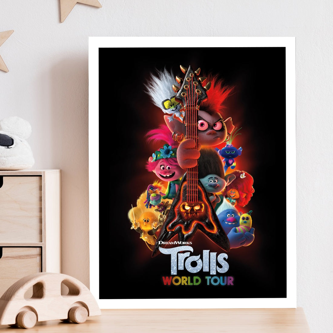 Trolls World Tour Print - Guitar – www.themed.co.uk