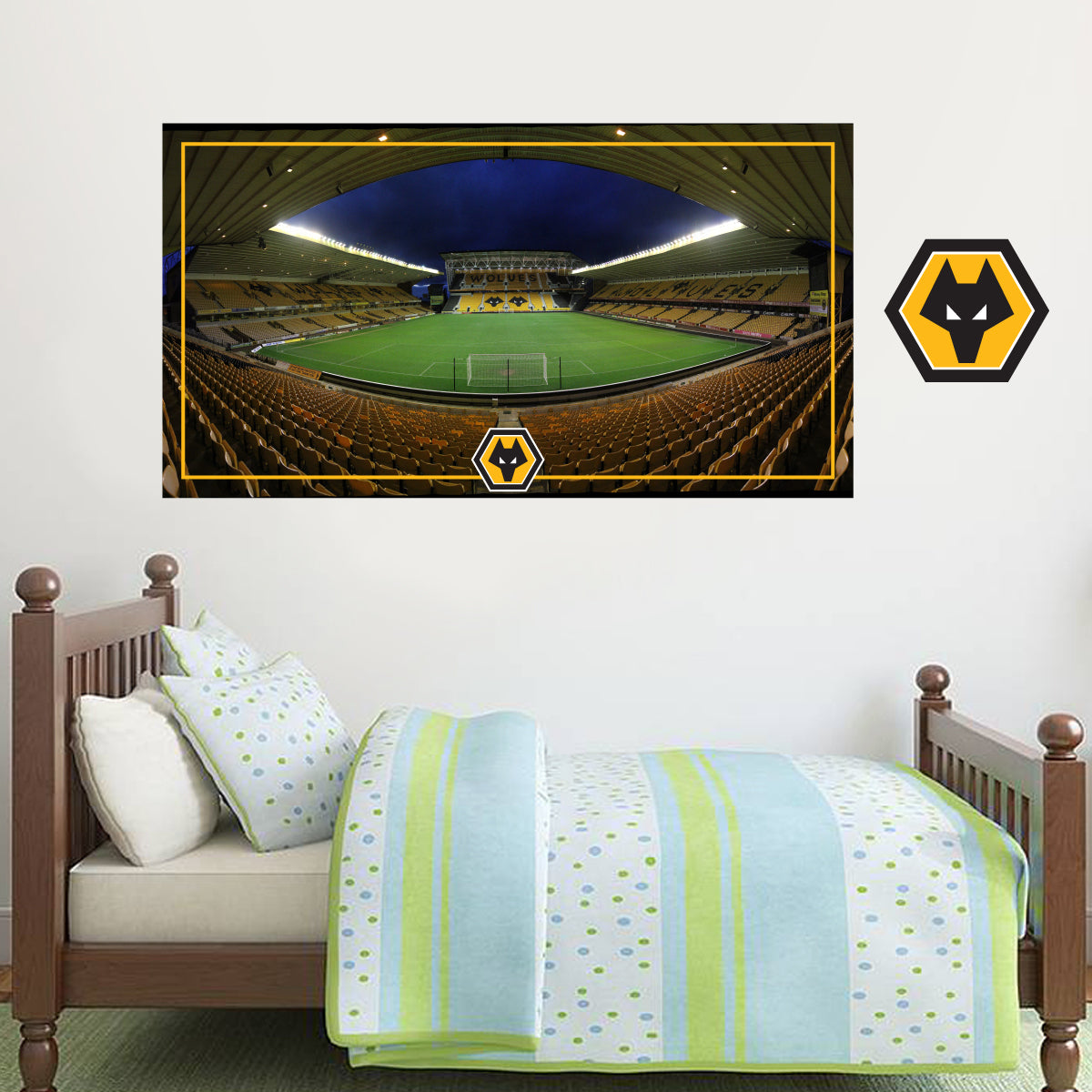 Wolverhampton Wanderers F.C. Molineux Stadium Wall Sticker – www.themed ...